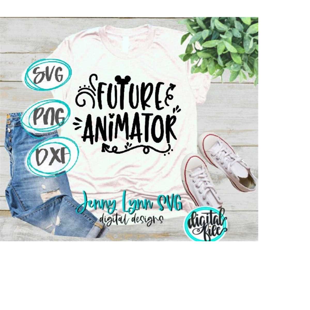 Future Animator SVG Digital File Cricut Cut file Sublimation | Inspire ...