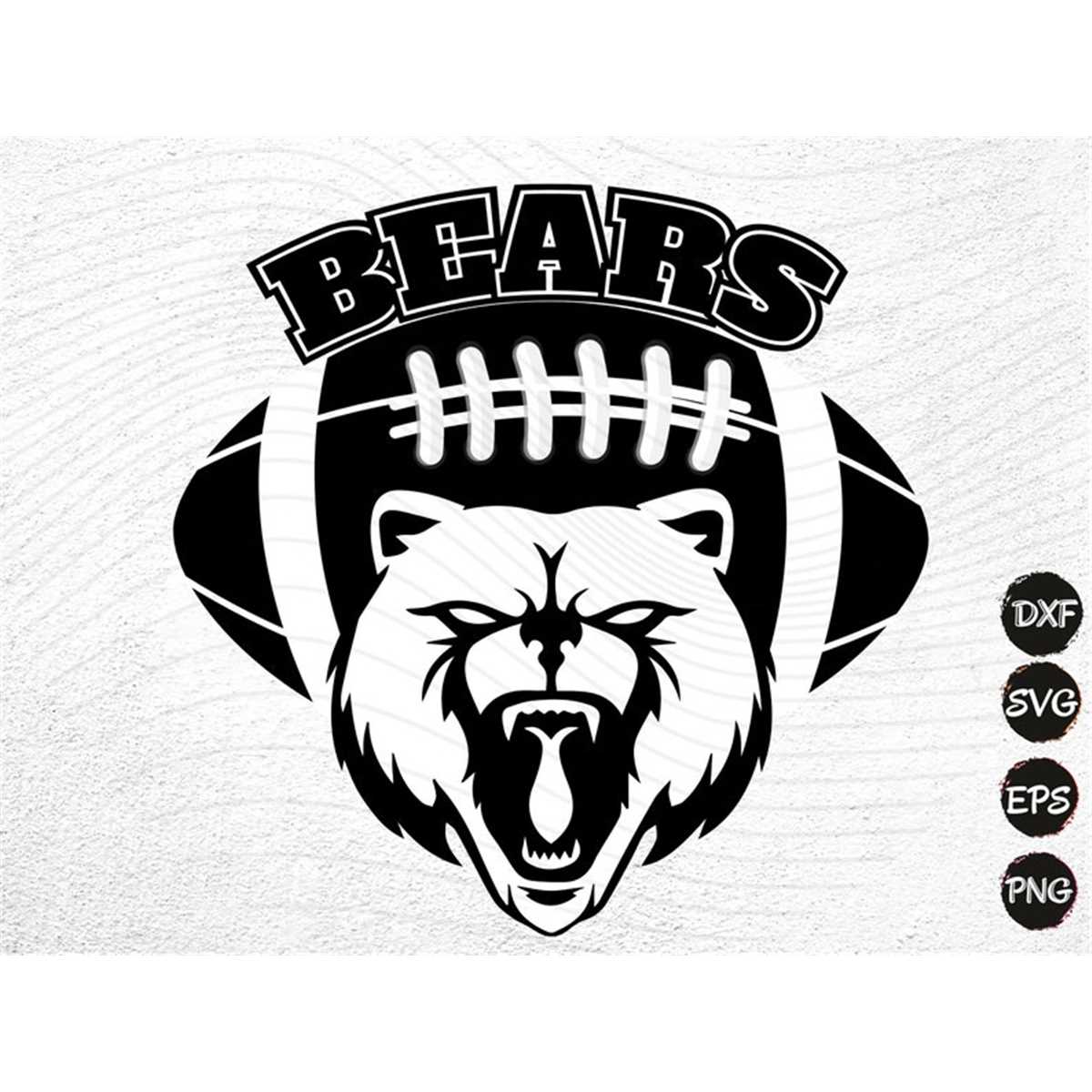 Bears svg, Bears Football SVG, Funny Football Season SVG Cli | Inspire ...