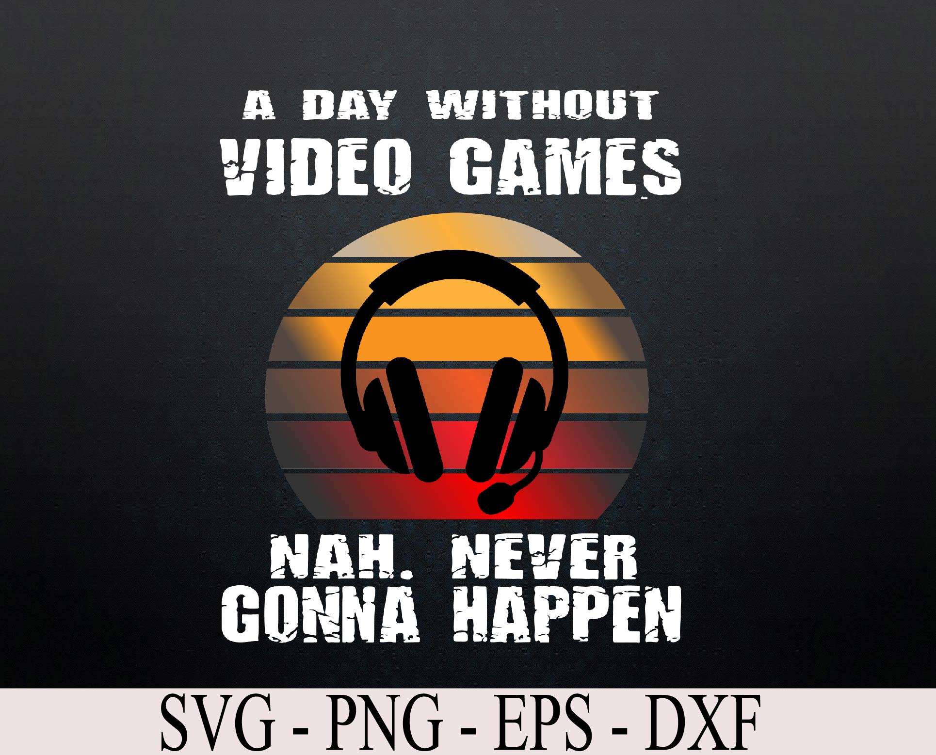 A Day Without Video Games Boys Teens Kids Gamer Funny Gaming | Inspire ...