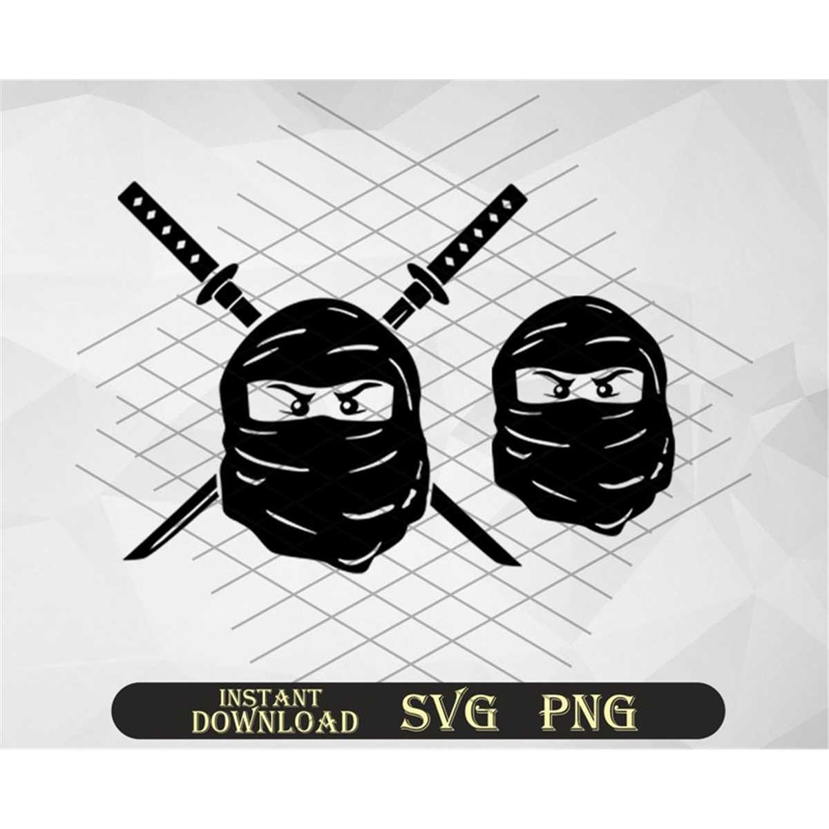 Ninja Svg, Toy Figure Svg Instant Download - Inspire Uplift