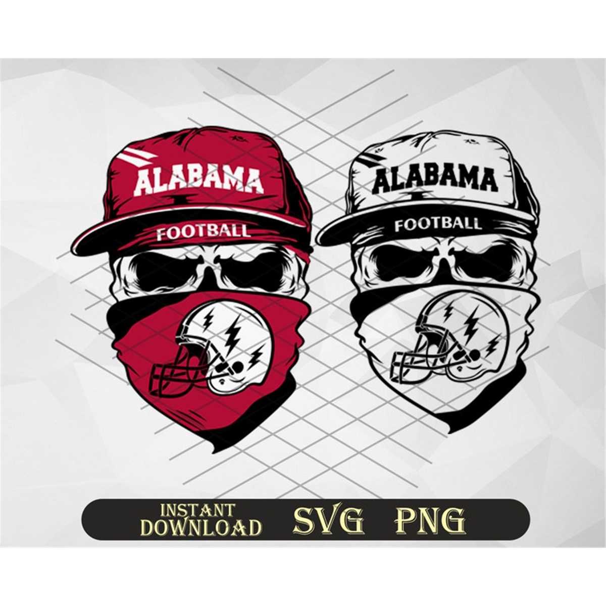 Alabama Football Svg Instant Download | Inspire Uplift
