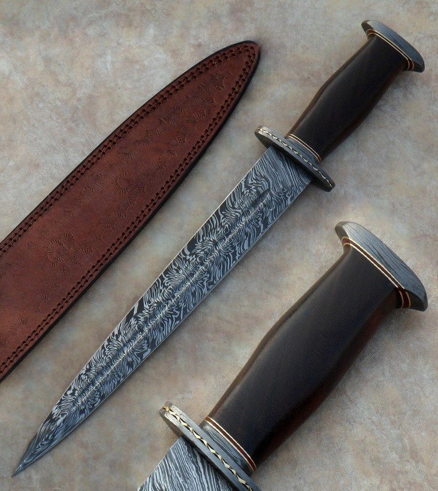 Custom Damascus Dagger knife Damascus, Dagger knife Hunting | Inspire ...