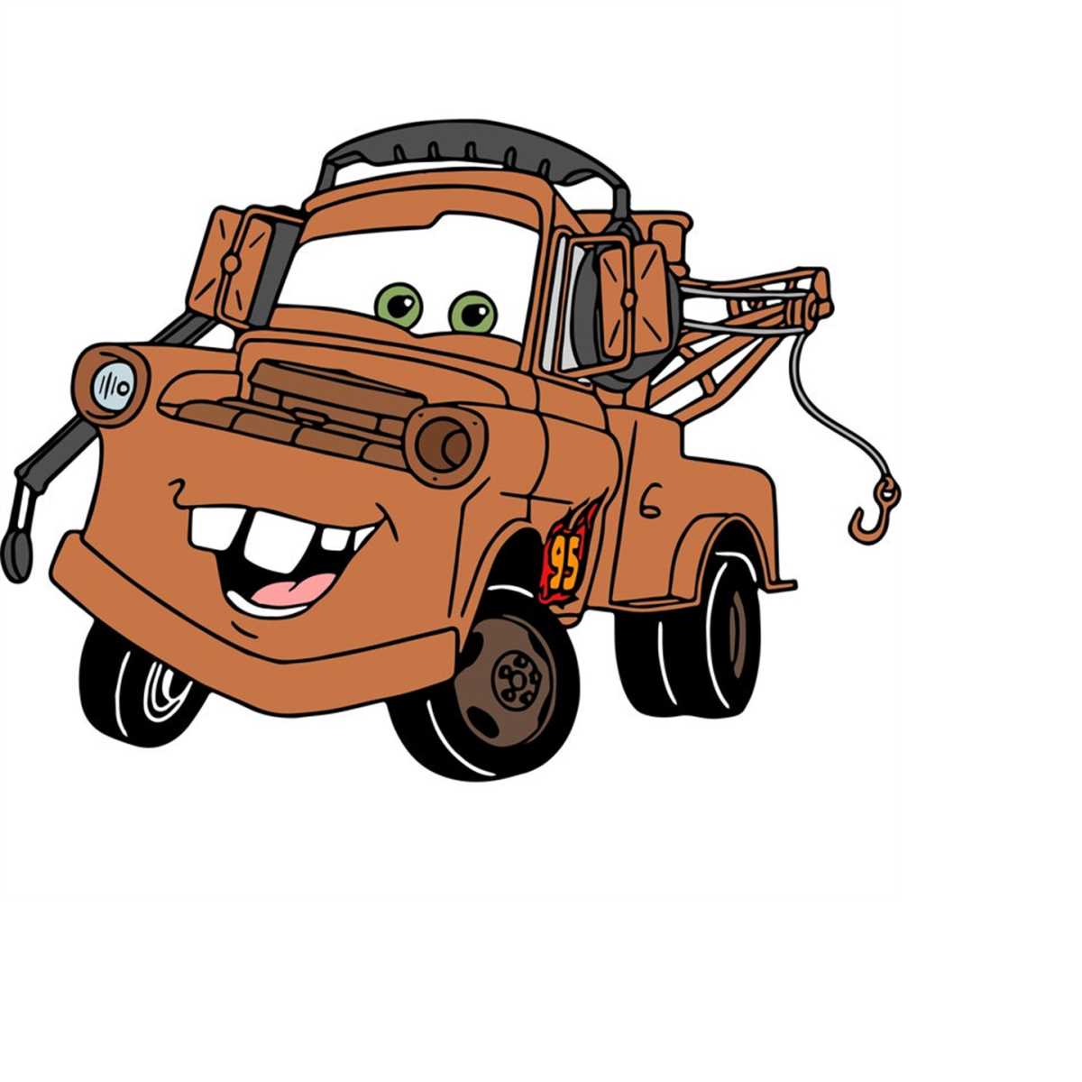 QualityPerfectionUS Digital Download - Cars Tow Mater - PNG, | Inspire ...