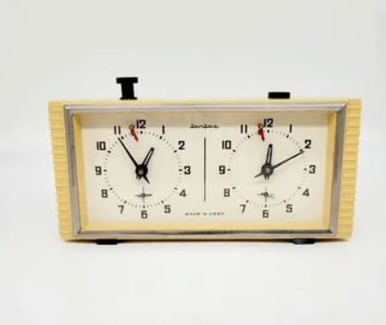 Chess clock "Amber" USSR | Inspire Uplift