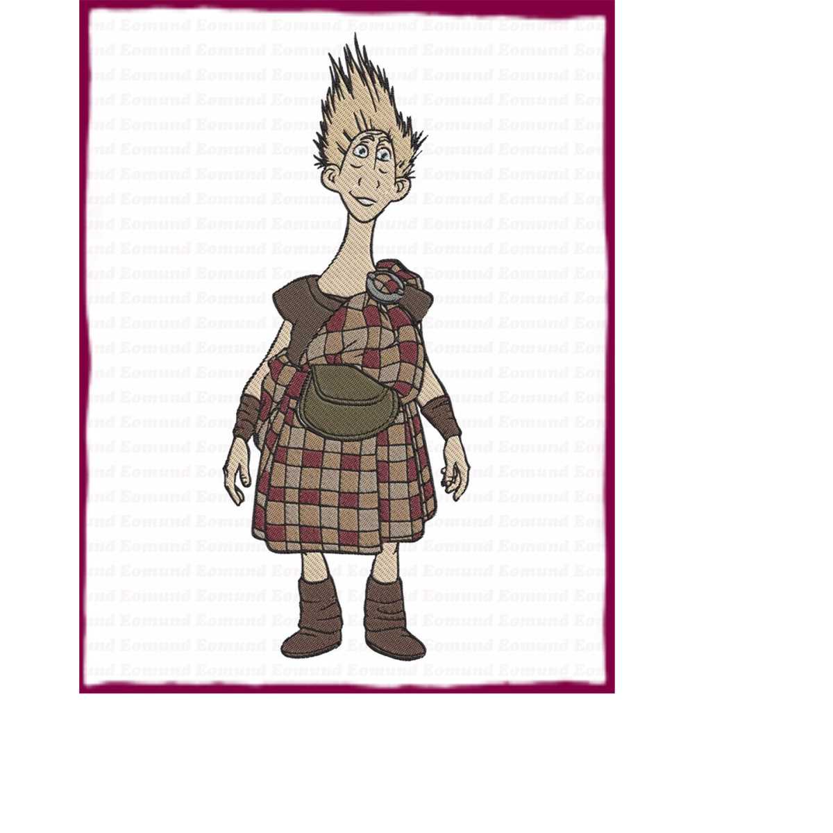 Wee Dingwall Brave Filled Embroidery Design - Instant Downlo | Inspire ...