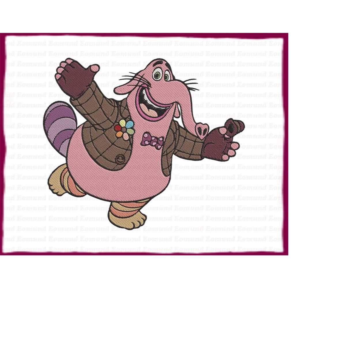 Bing Bong Inside Out Filled Embroidery Design 3 - Instant Do | Inspire ...
