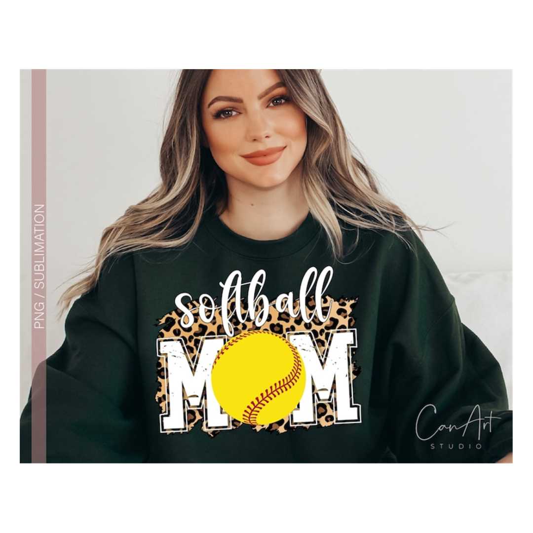 Softball Mom Png, Softball Png Shirt Design, Softball Mama C | Inspire ...