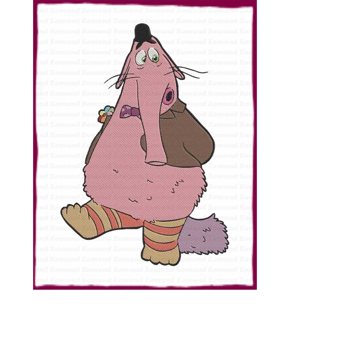 Bing Bong Inside Out Filled Embroidery Design 4 - Instant Do | Inspire ...