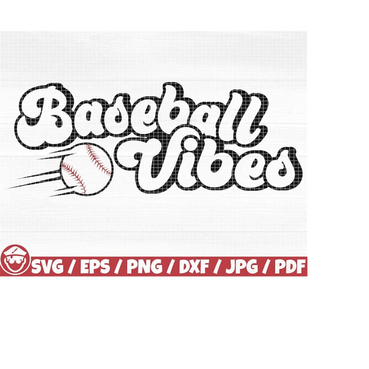Baseball Vibes Svg/Eps/Png/Dxf/Jpg/Pdf, Baseball Logo, Baseb | Inspire ...