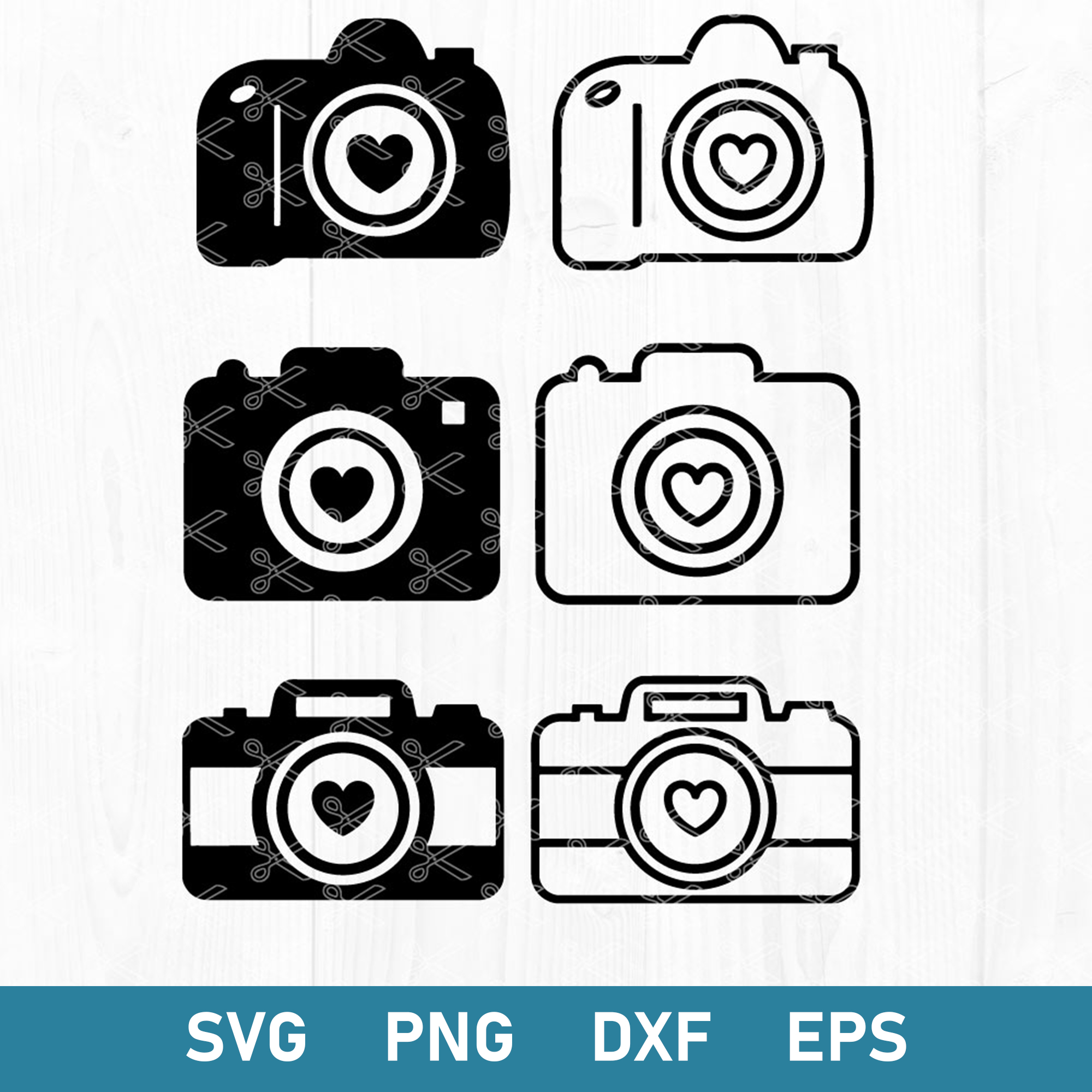 Camera Bundle Svg, Camera Svg, Camera Vector, Camera Clipart | Inspire ...