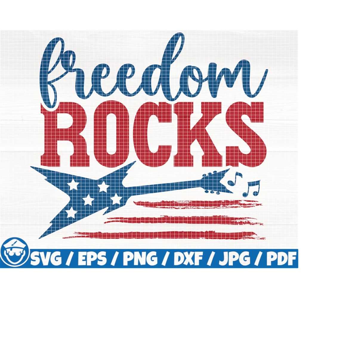 Freedom Rocks Svg/Eps/Png/Dxf/Jpg/Pdf, 4th Of July Print, US | Inspire ...