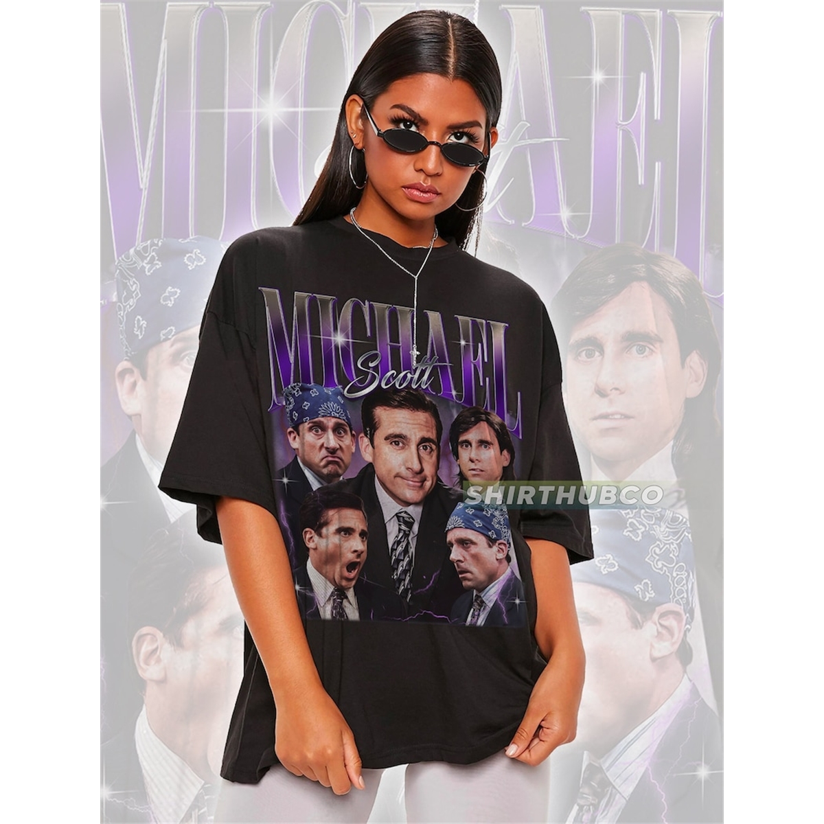 Retro Michael Scott T-Shirt, Limited Michael Scott Vintage T | Inspire ...