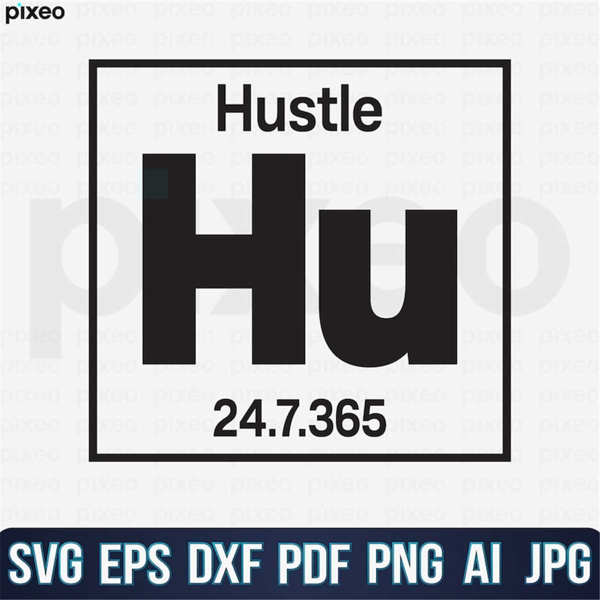 hustle hard svg - Inspire Uplift