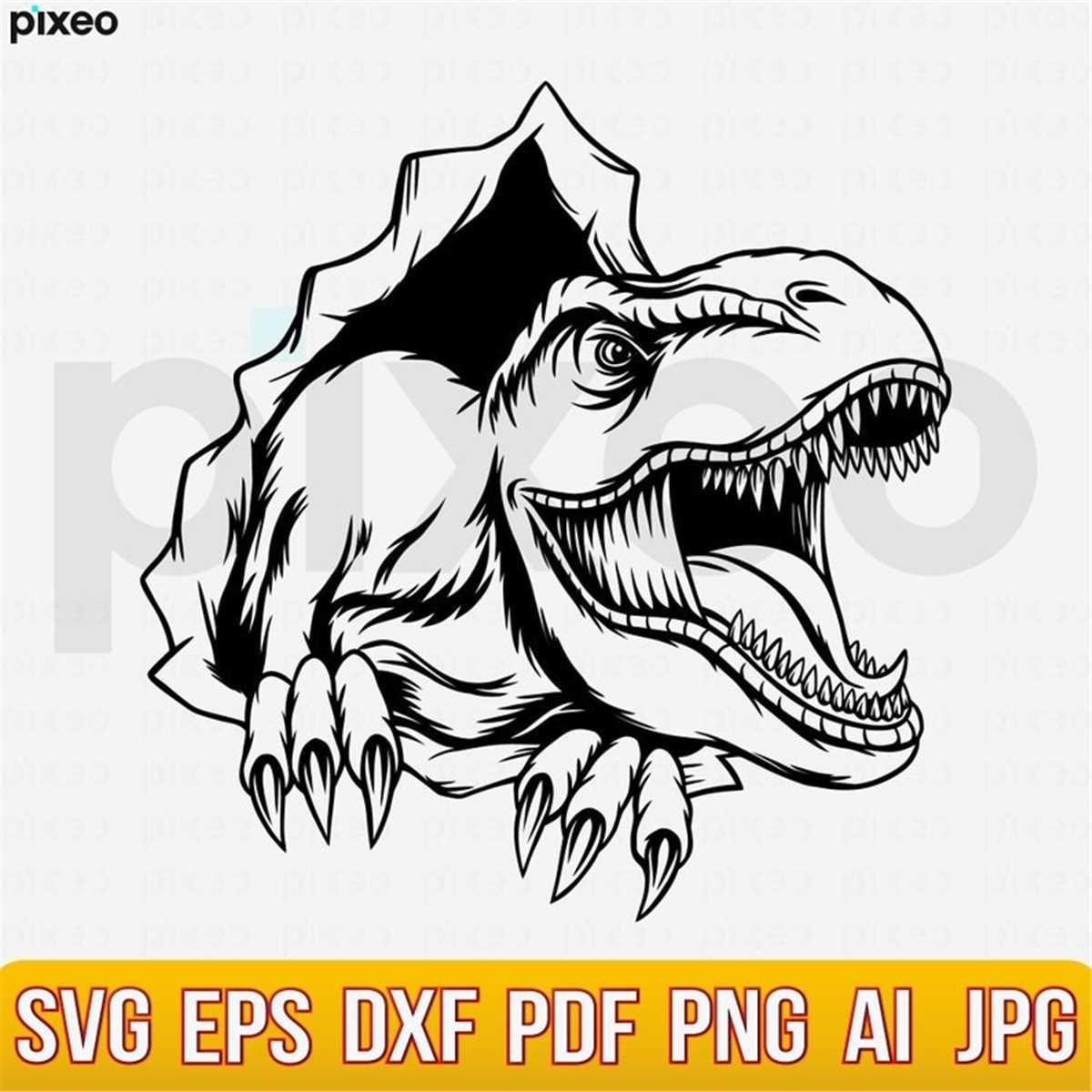 T rex Svg, T Rex Scratch Svg, Dinosaur Svg, Tyrannosaurus Re - Inspire ...