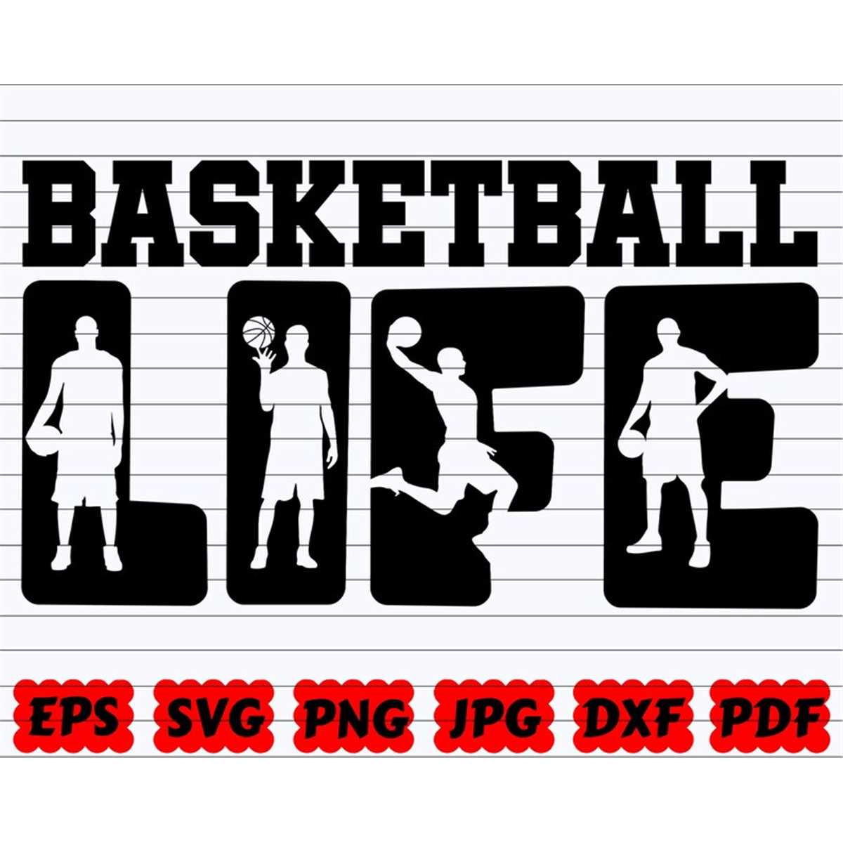 Basketball Life SVG | Life SVG | Sport Life SVG | Basketball | Inspire ...