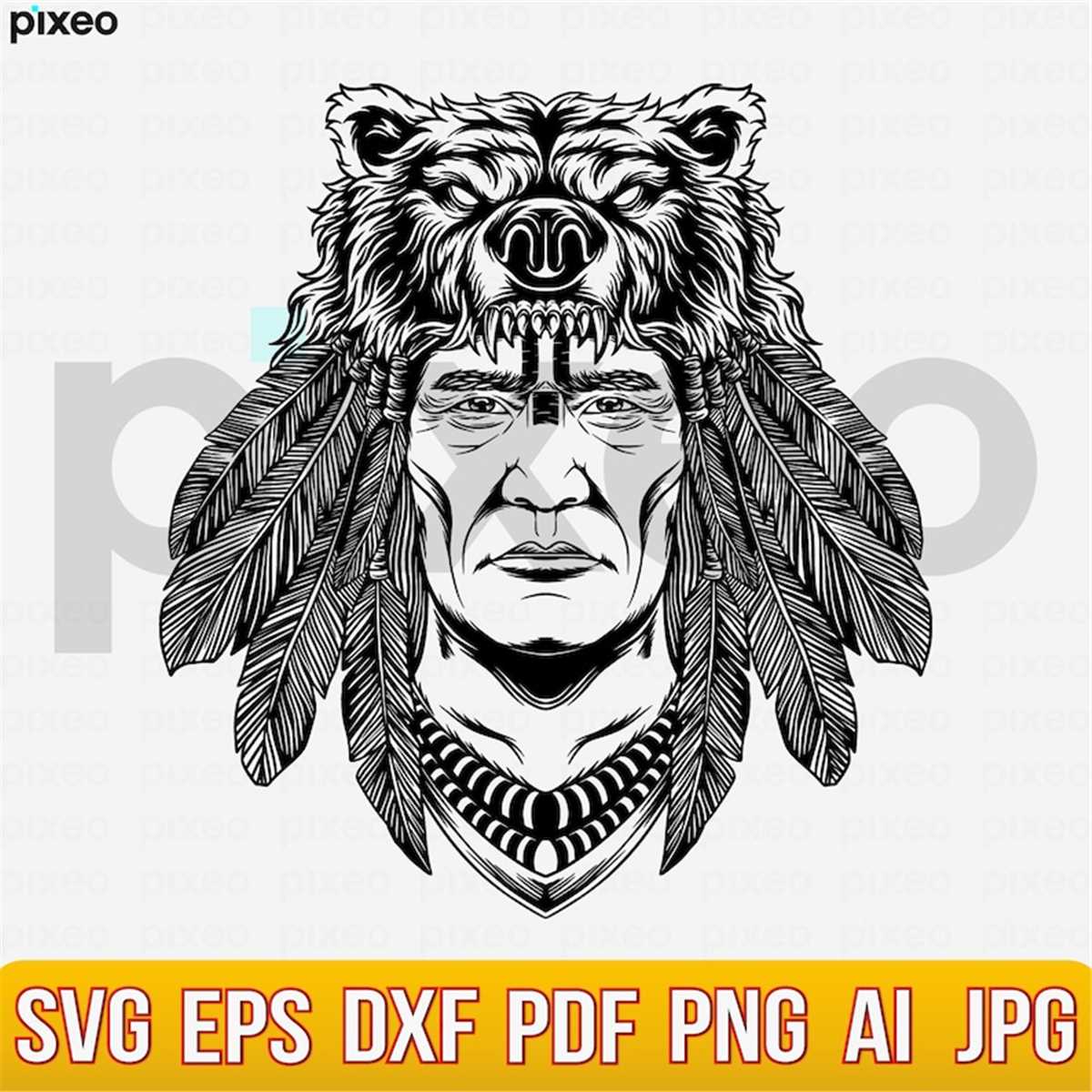 Native American Svg, Indian Chief Svg, Indian Svg, Indian Cl - Inspire ...