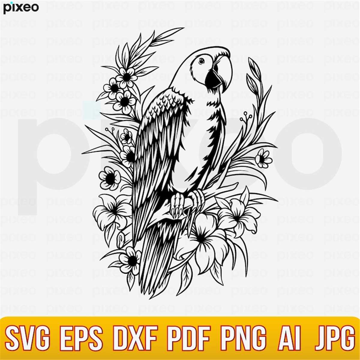 parrots svg - Inspire Uplift