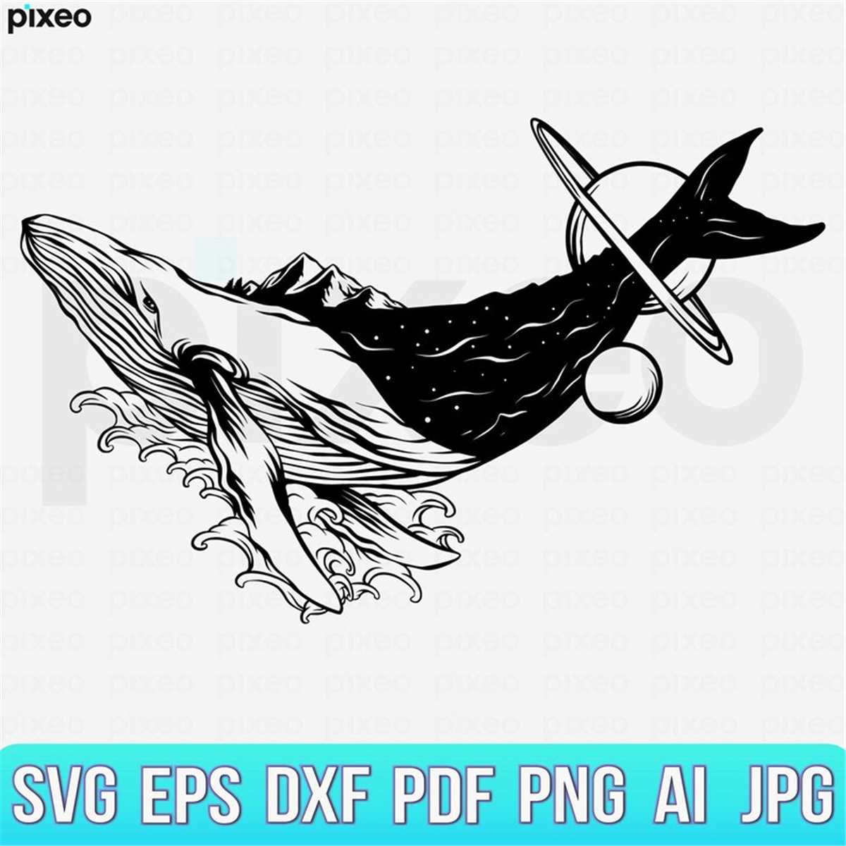 whale svg - Inspire Uplift