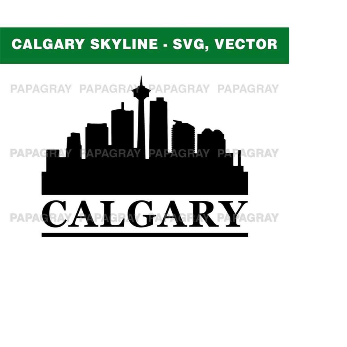Calgary Skyline SVG | Digital Download | Calgary SVG, Calgar | Inspire ...