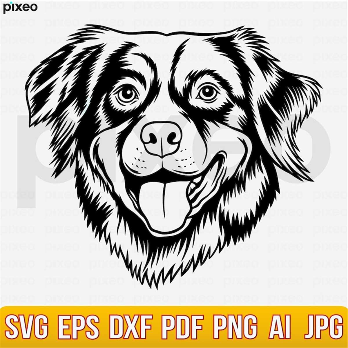 Australian Shepherd Svg, Aussie Svg, Aussie Clipart, Dog Svg - Inspire ...