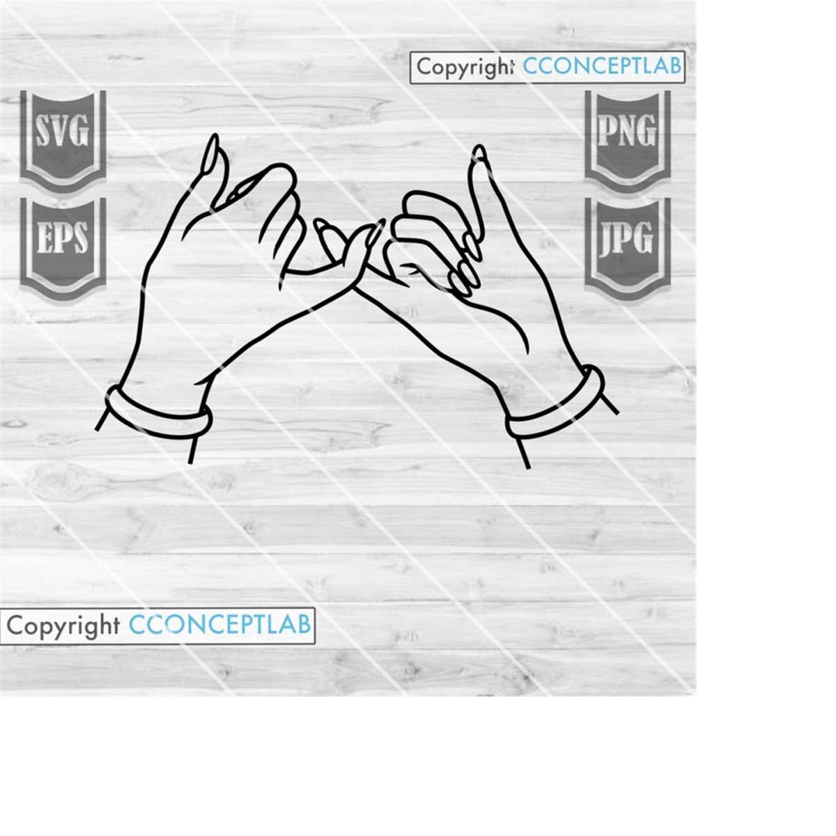 Best Friend Handsign || Svg File || Friends handsign svg || | Inspire ...