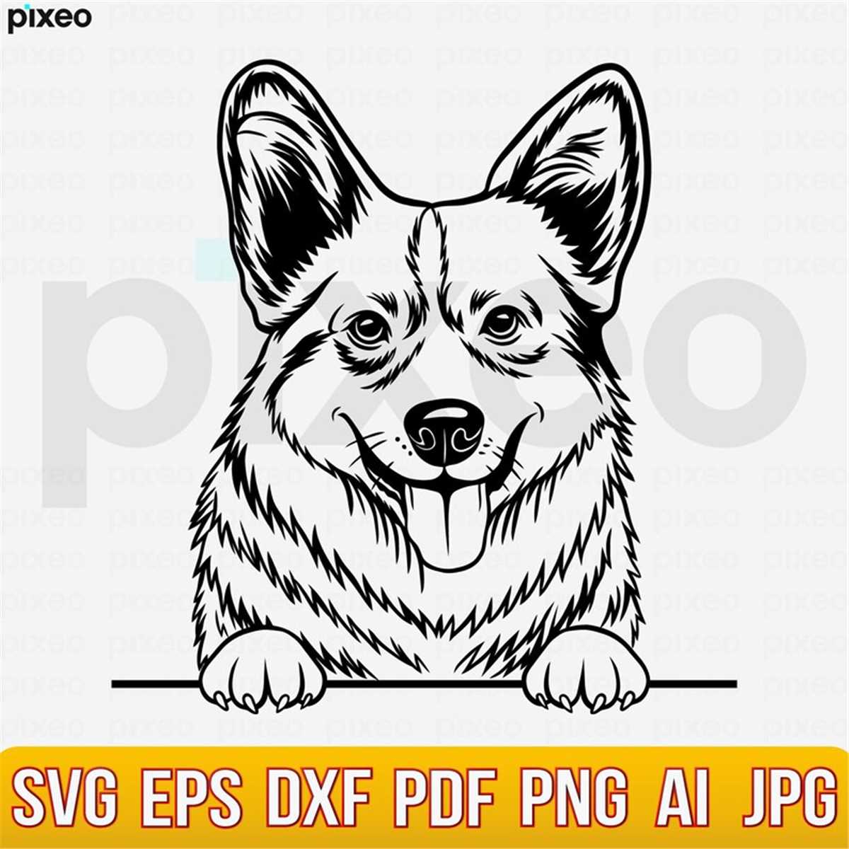 Corgi Svg, Welsh Corgi Svg, Corgi Clipart, Dog Svg, Dog Love - Inspire ...