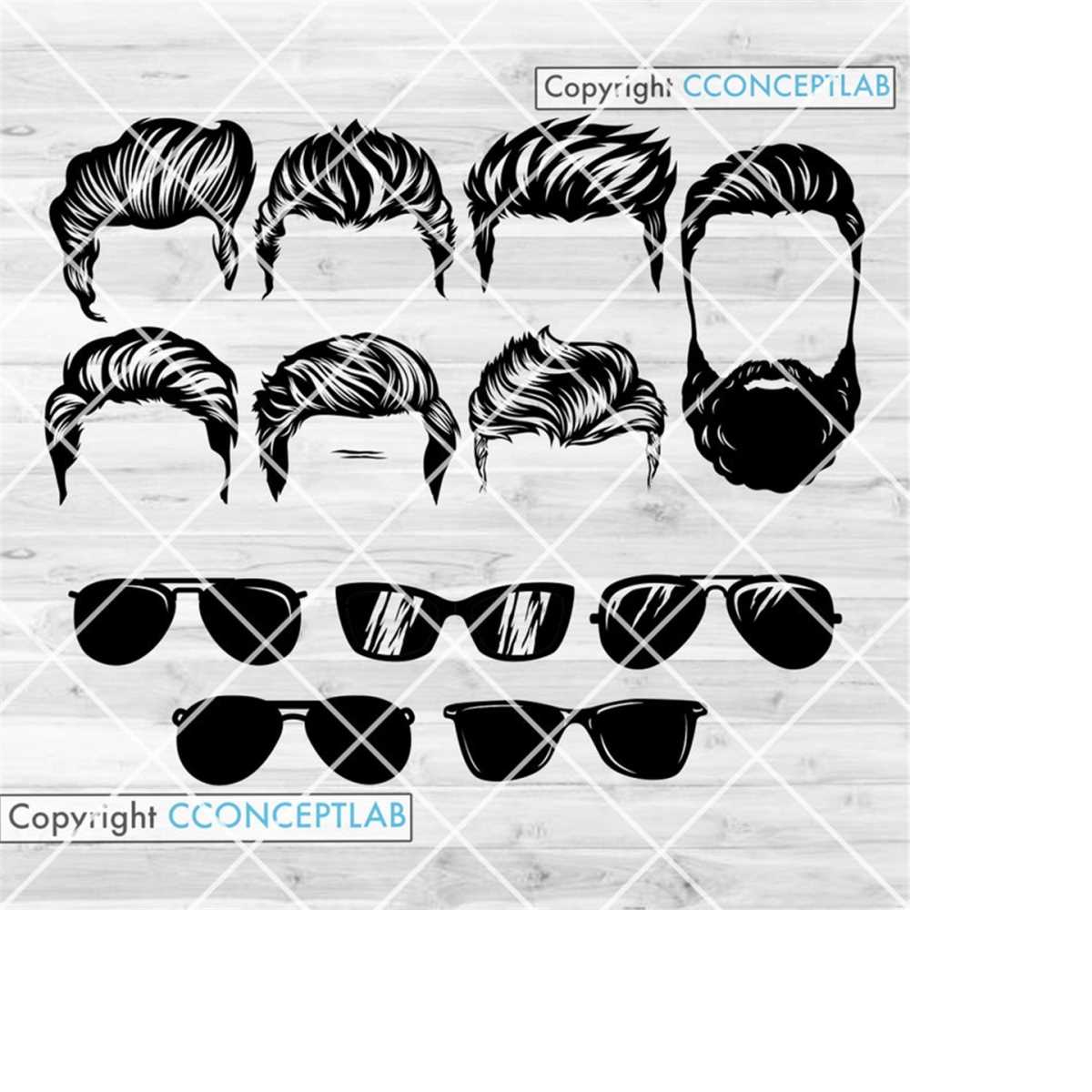 Men Hair Styles Svg | Inspire Uplift