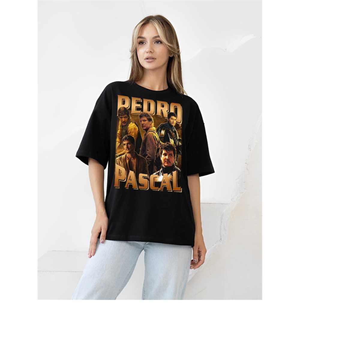 PEDRO PASCAL Shirt, Actor Pedro Pascal Shirt Retro 90s, Pedr | Inspire ...