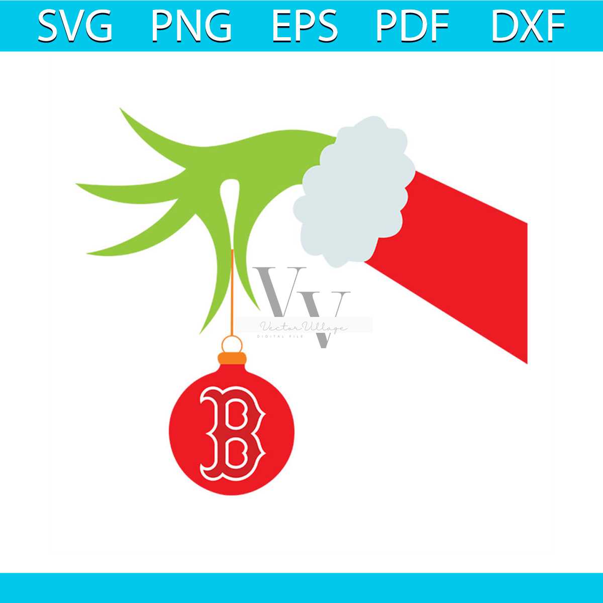 Boston Red Sox Grinch Hand Holding Christmas Svg, Grinch Chr - Inspire ...