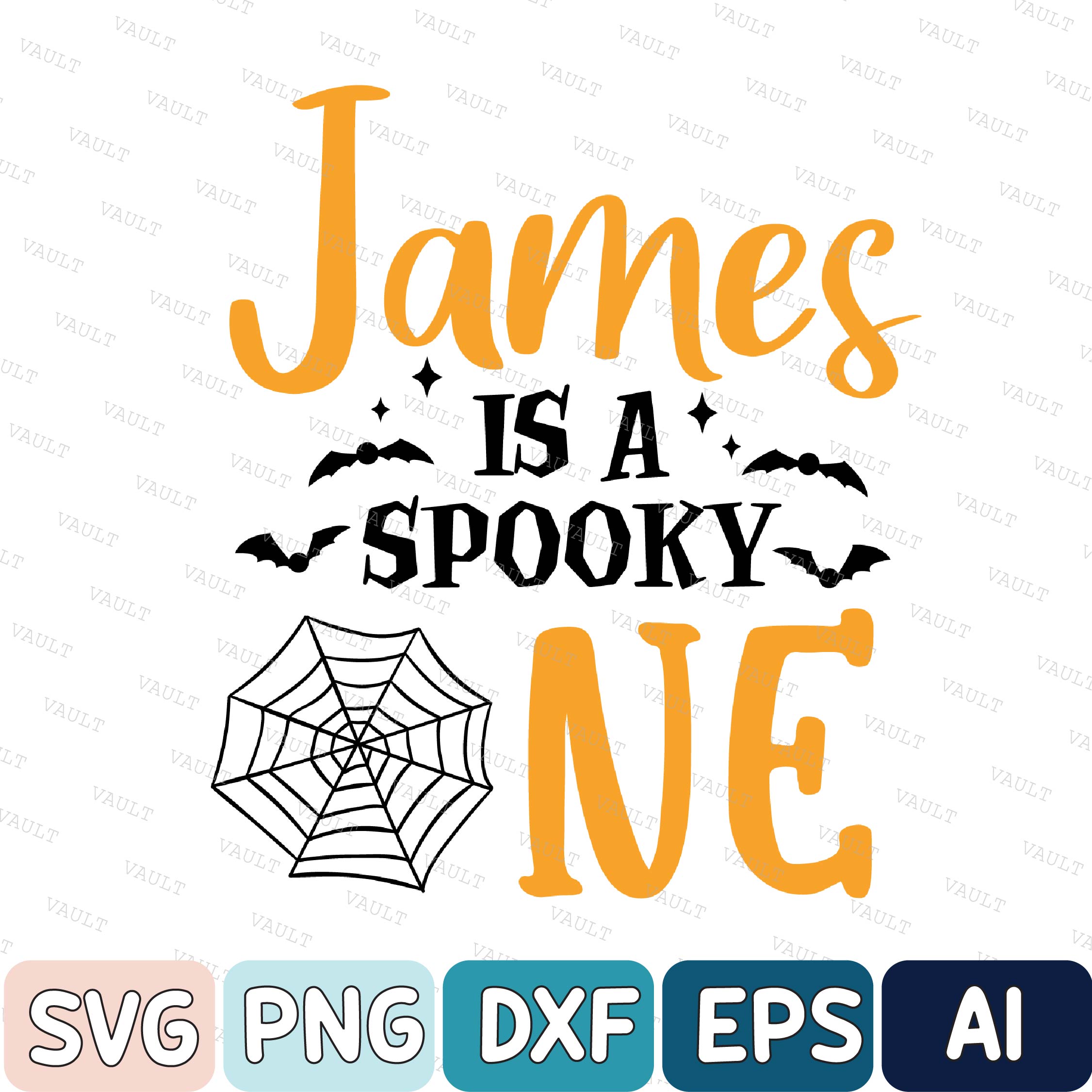 Spooky One Halloween 1st Birthday Svg, Cute Ghost 1st Birthd - Inspire ...