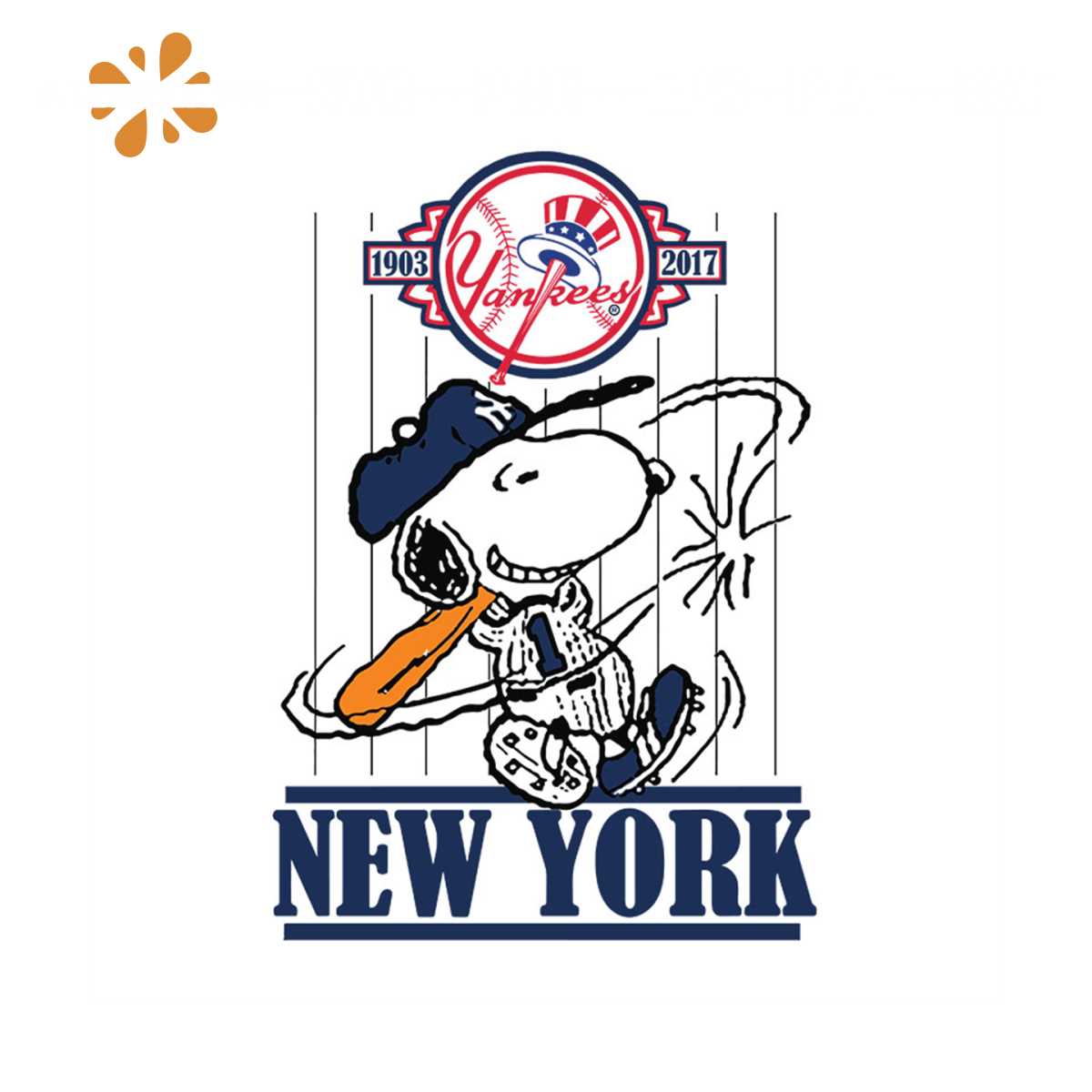 New York Yankees Snoopy Svg, New York Yankees Digital Downlo | Inspire ...