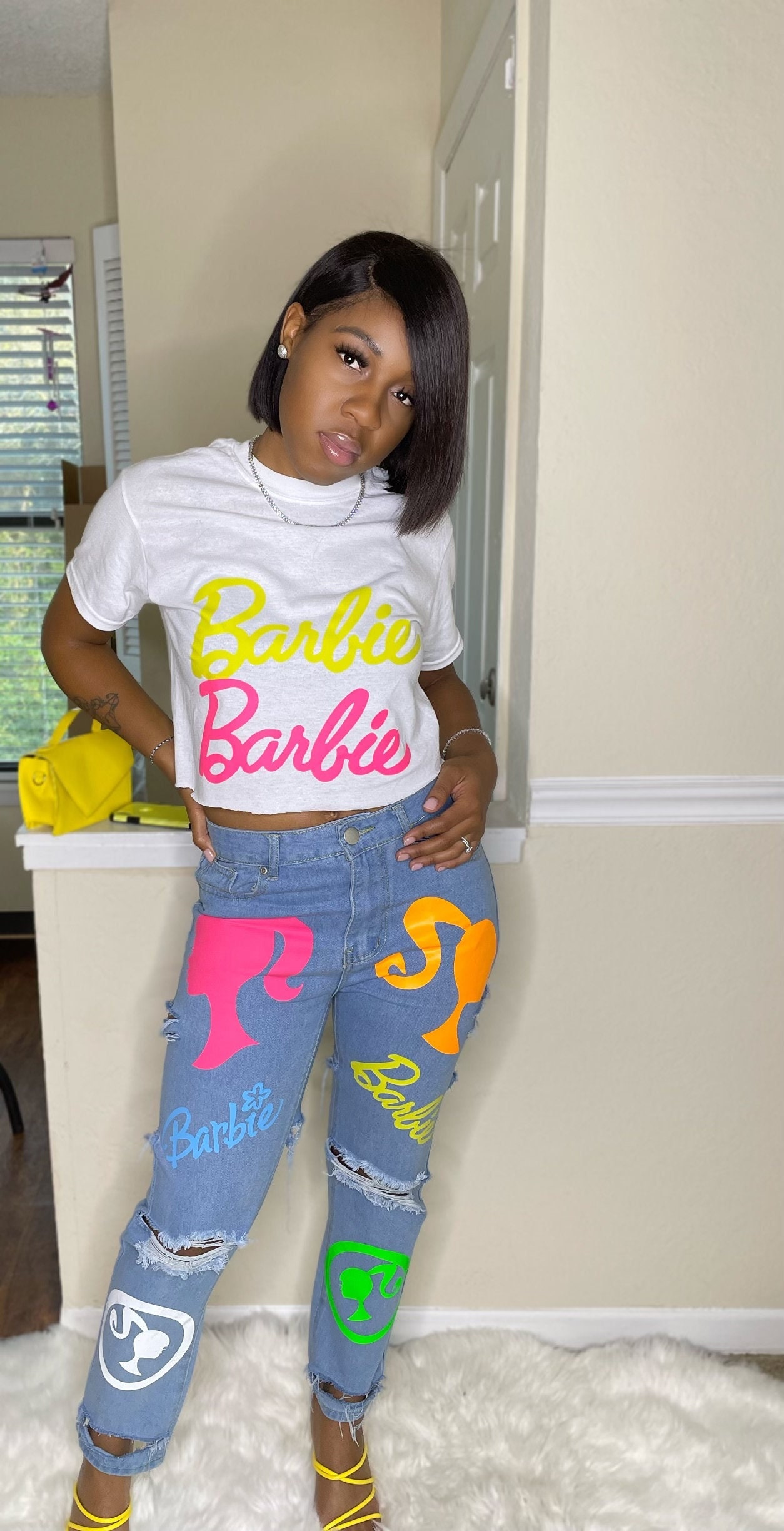 Barbie Custom Outfit, Barbie Movie Shirt, Come On Barbie Shi | Inspire ...