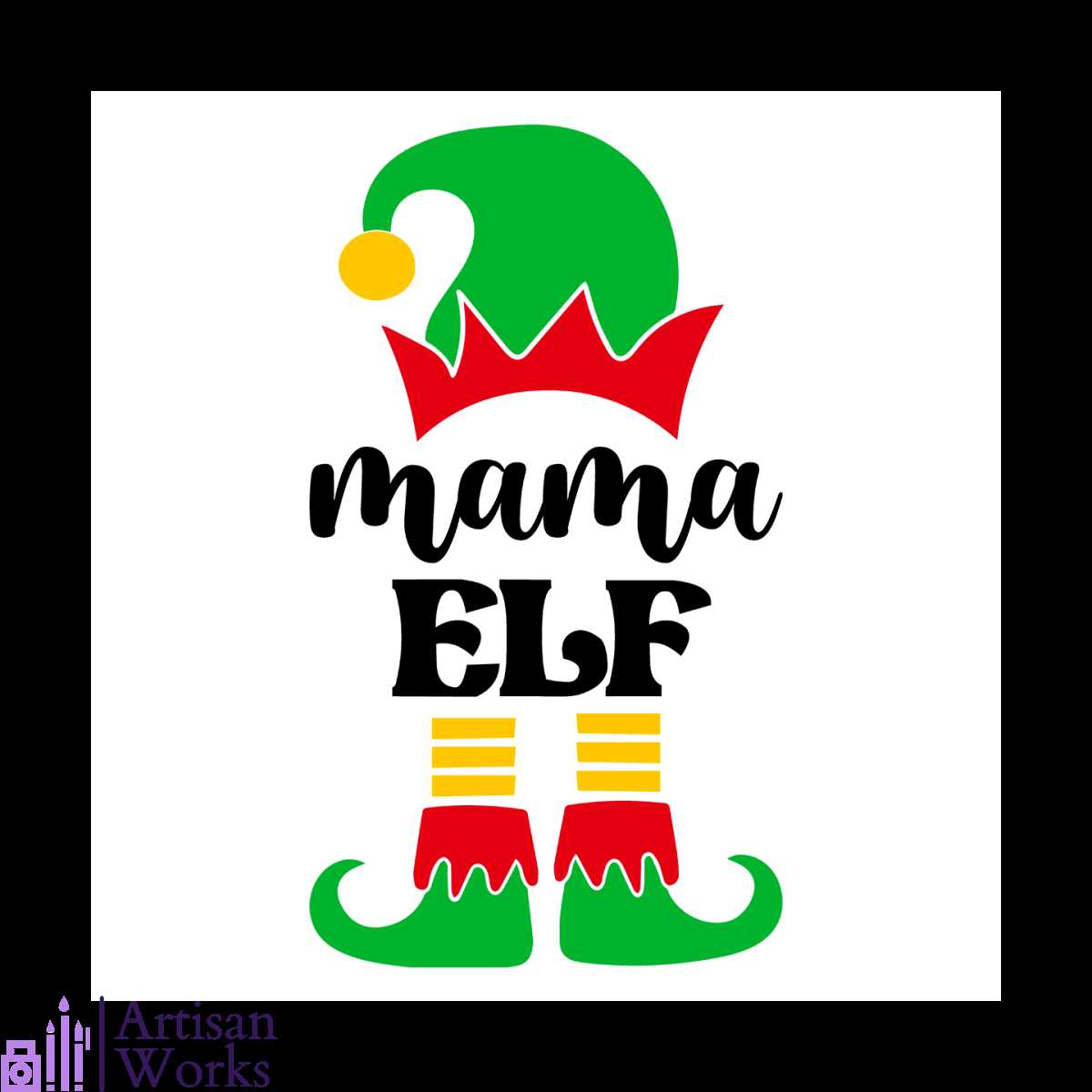 Mama Elf Svg, Christmas Svg, Mama Svg, Elf Svg, Merry Christ - Inspire ...
