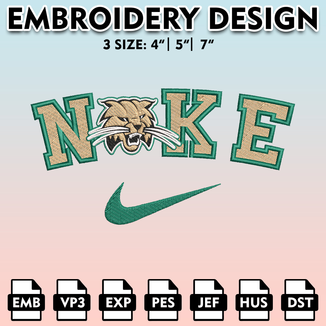 NCAA Logo Embroidery Files, Machine Embroidery, Designs NCAA | Inspire ...