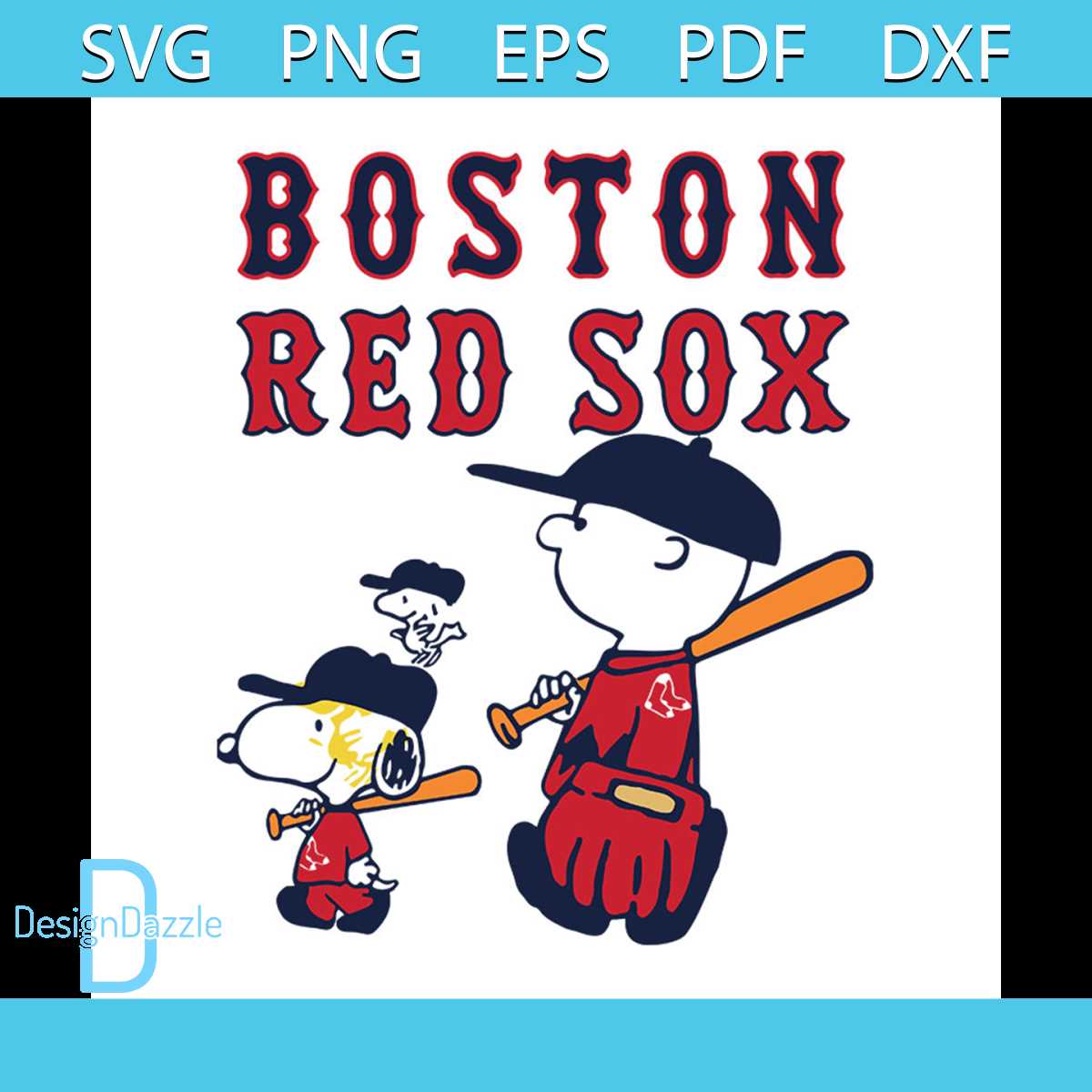 Boston Red Sox Let's Play Baseball Together Snoopy MLB Mug S | Inspire ...