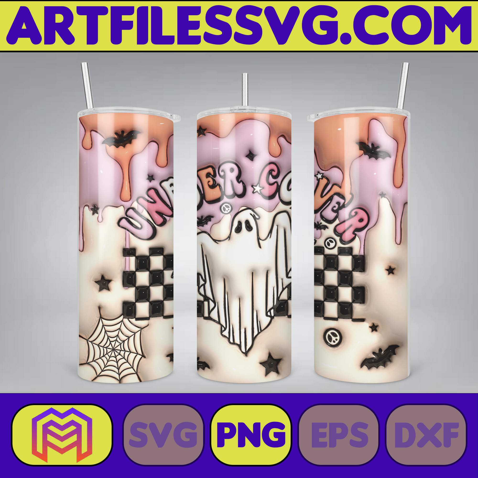 3D Inflated Sublimation Tumbler Design Download PNG, 20 Oz D - Inspire ...