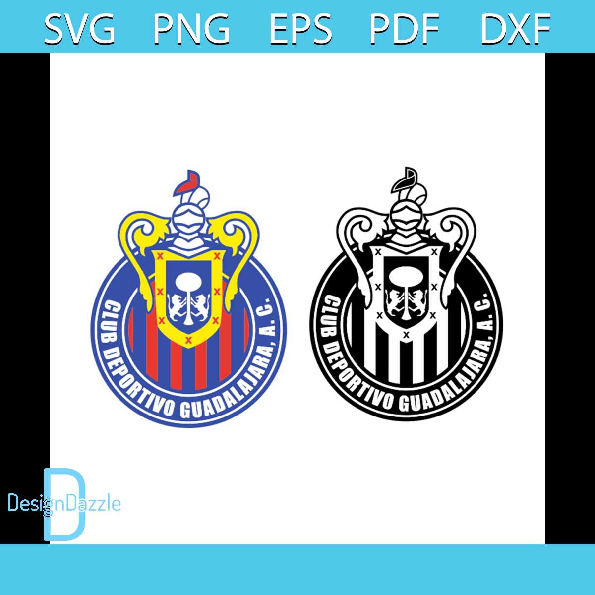 Chivas Guadalajara svg, soccer, football, ready to cut, manc | Inspire ...