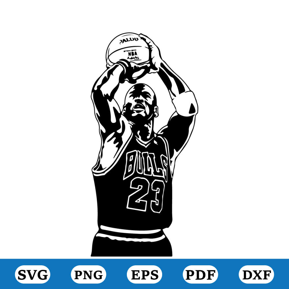 23 Bulls NBA Basketball SVG, Sport Player Svg, Logo Svg, 23 | Inspire ...