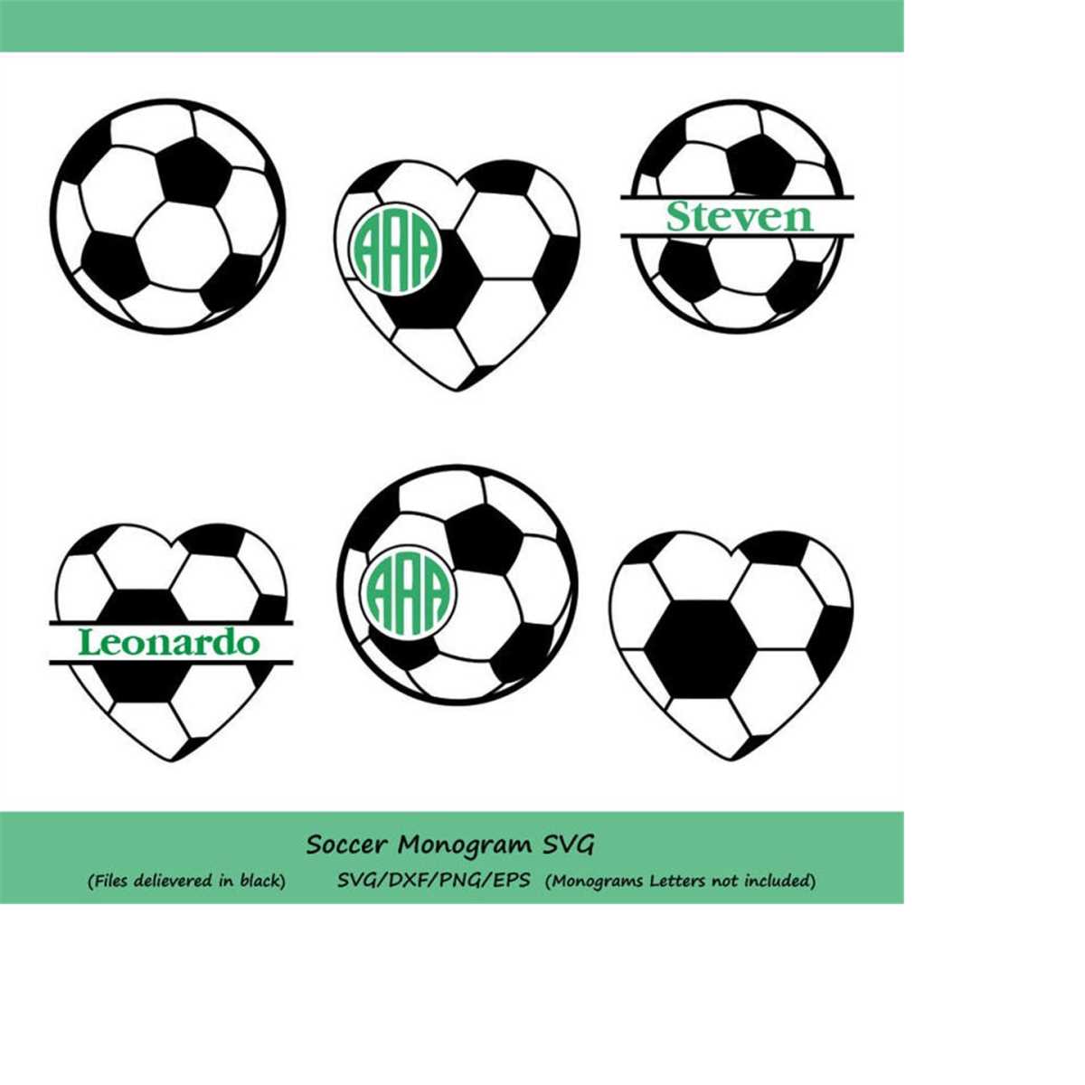 Soccer svg, Soccer Ball Svg, Soccer Monogram Svg, Soccer Mom | Inspire ...
