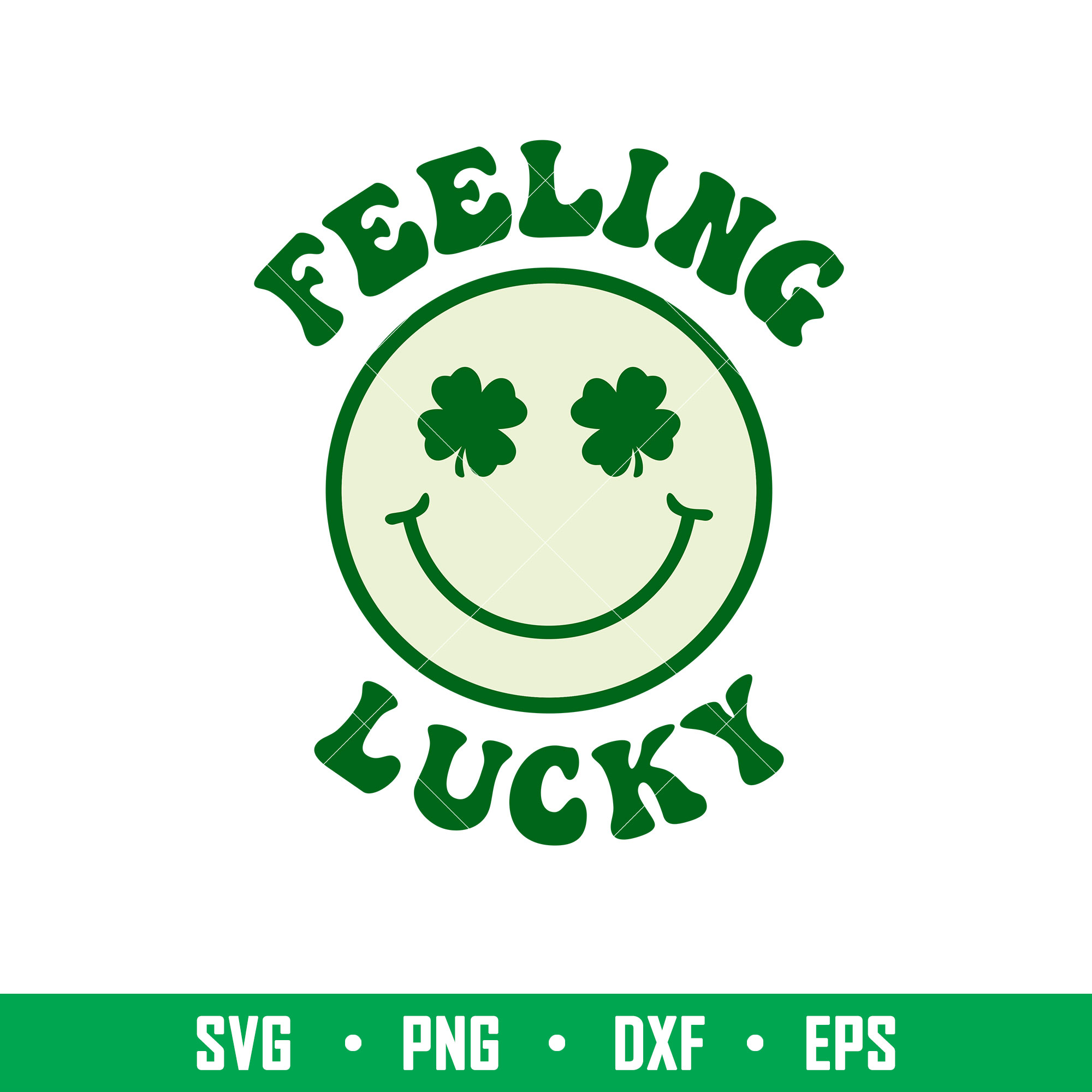 Feeling Lucky Smiley, Feeling Lucky Smiley Svg, St. Patricks - Inspire ...