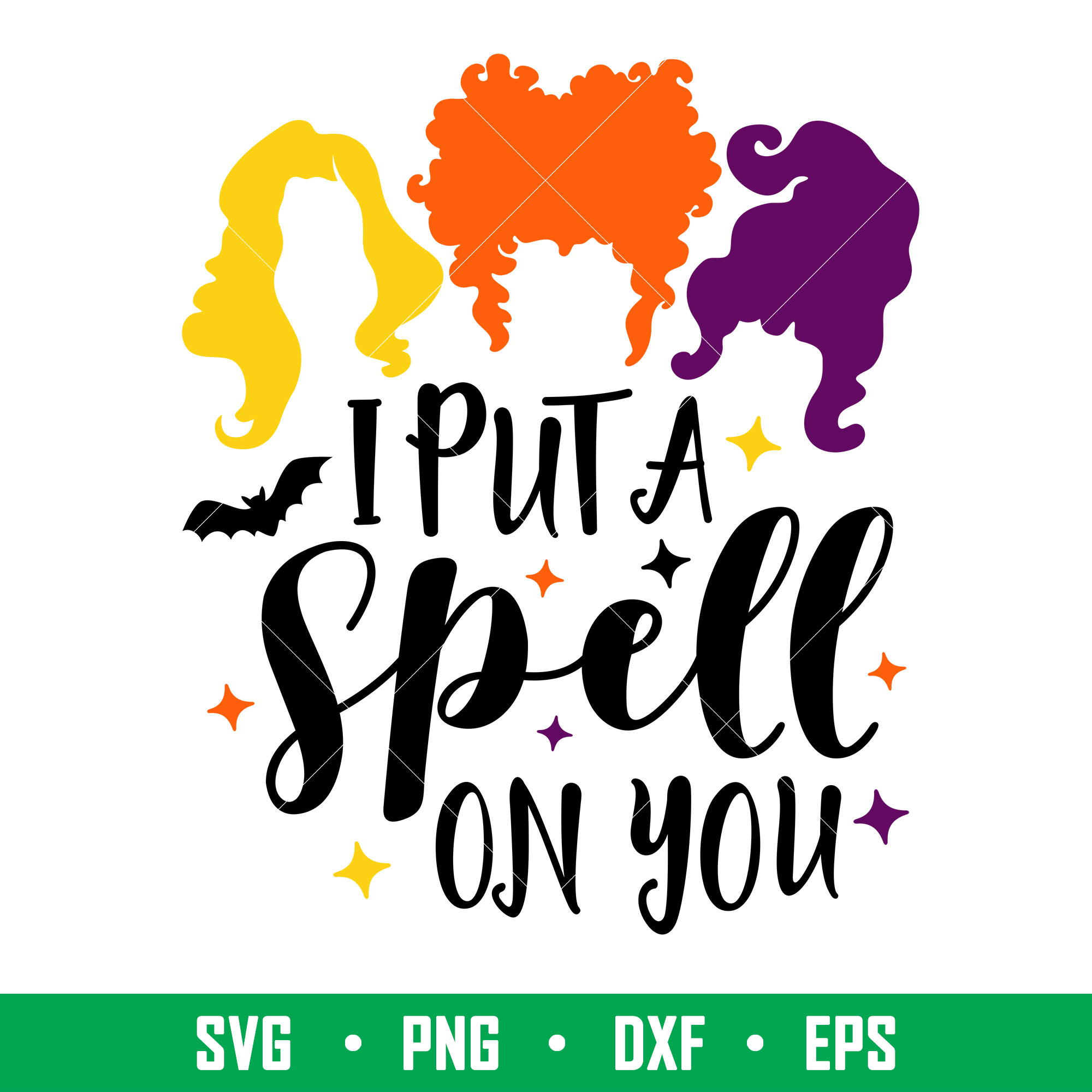 I Put A Spell On You, I Put A Spell On You Svg, Hocus Pocus | Inspire ...