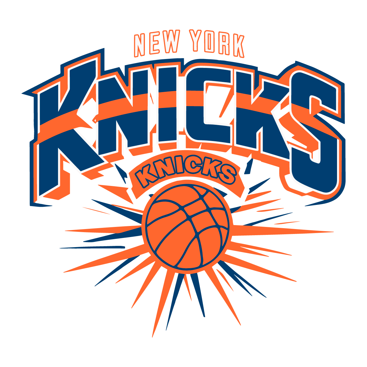 New York Knicks Basketball NBA Vintage Svg | Inspire Uplift