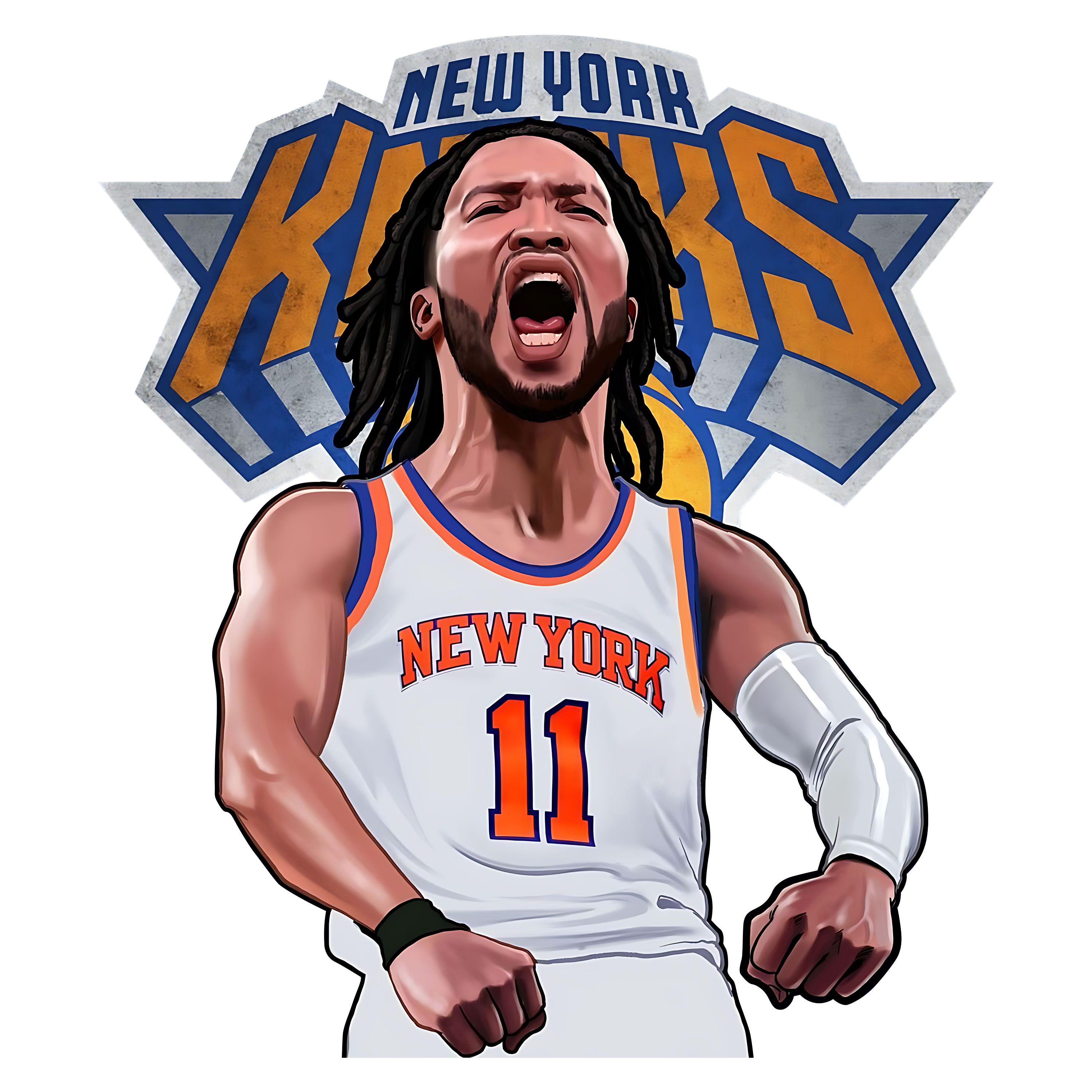 New York Knicks Basketball Player Jalen Brunson Png | Inspire Uplift