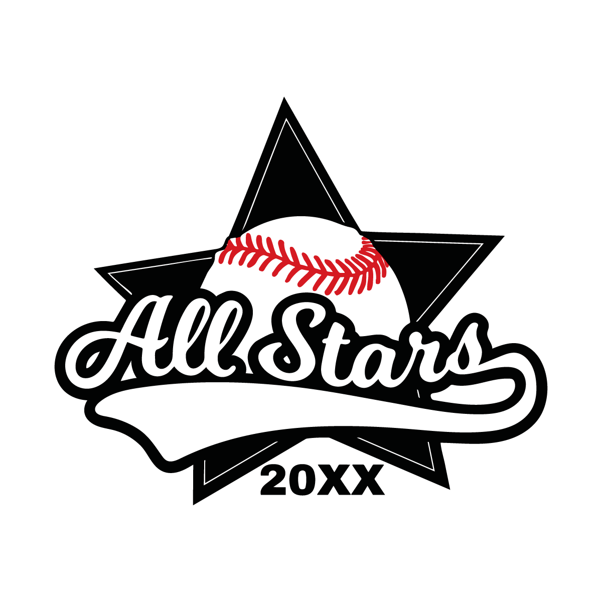 All Stars svg, Softball Svg | Inspire Uplift