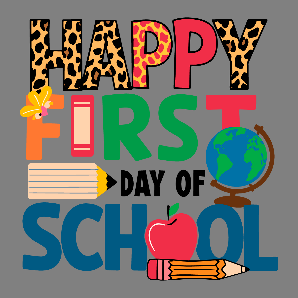 Happy First Day Of School Western School 1st Day Of School S | Inspire ...