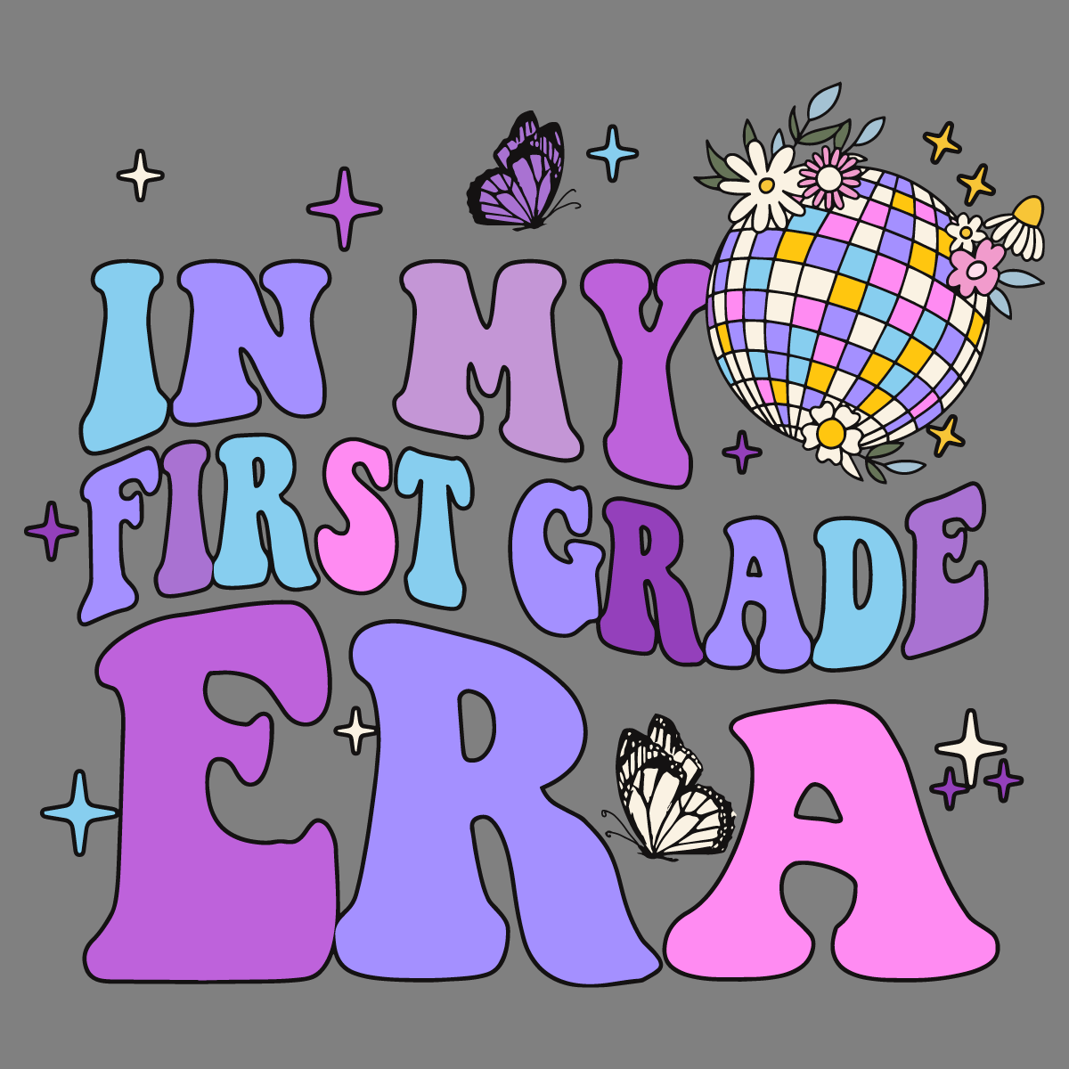 In My First Grade Era Elementary School SVG | Inspire Uplift