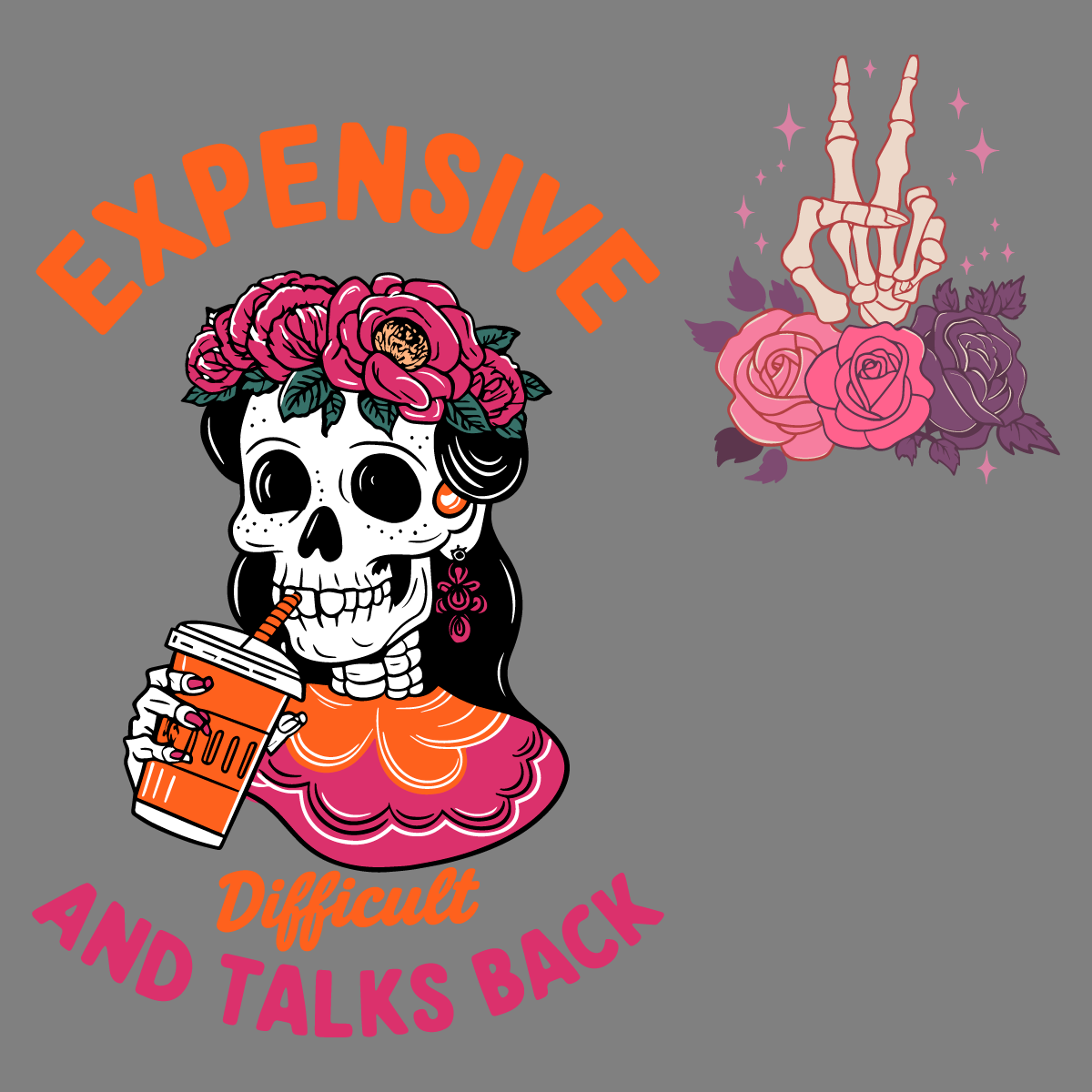 Funny Meme Expensive Difficult And Talks Back SVG | Inspire Uplift