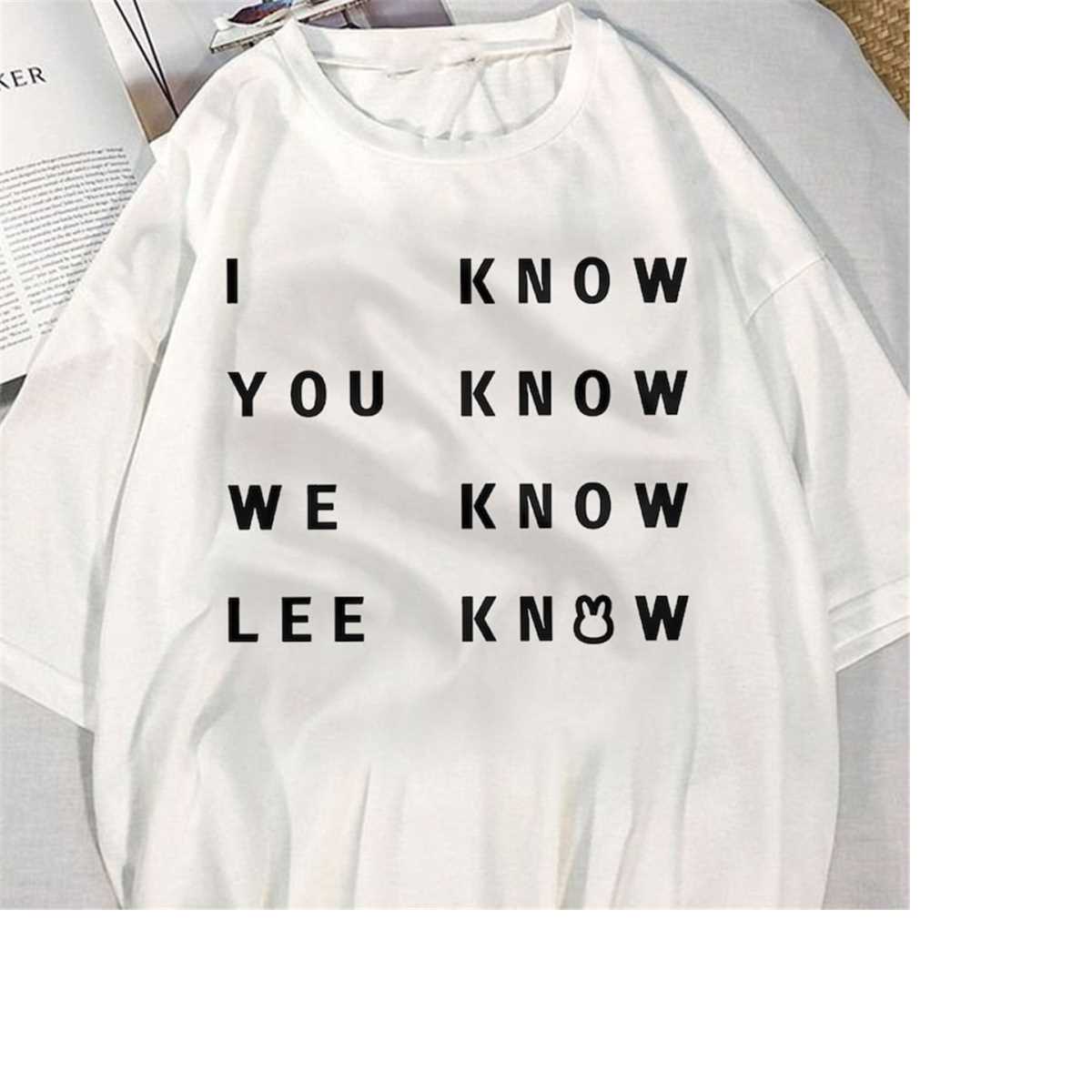 Leeknow Stray Kids Funny Shirt, Stray Kids Lee Know Kpop Shi | Inspire ...