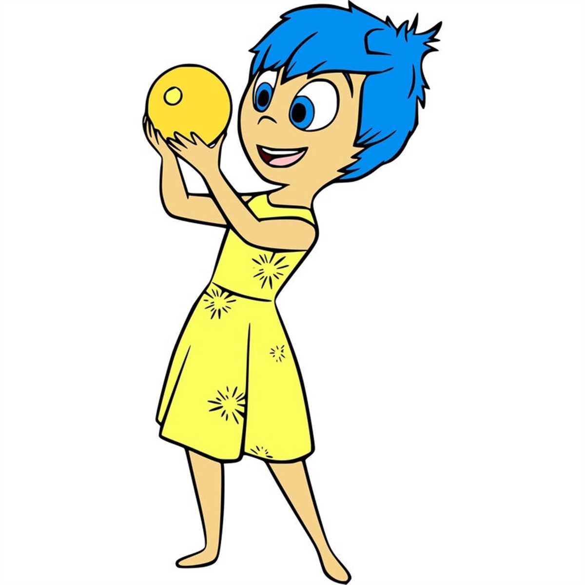 QualityPerfectionUS Digital Download - Inside Out Joy - PNG, - Inspire ...