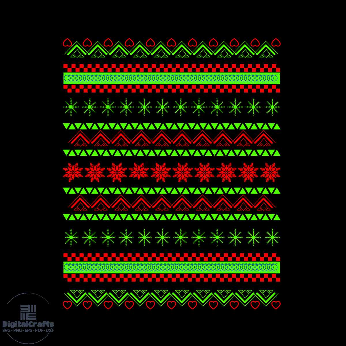 Xmas Pattern Unique Design Svg, Christmas Svg, Xmas Svg, Sno | Inspire ...
